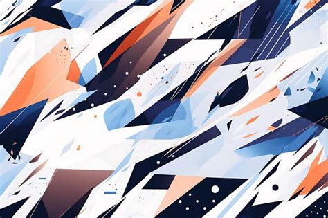 Premium Ai Image An Abstract Background Design Featuring Geometric Shapes In A Minimalist Style