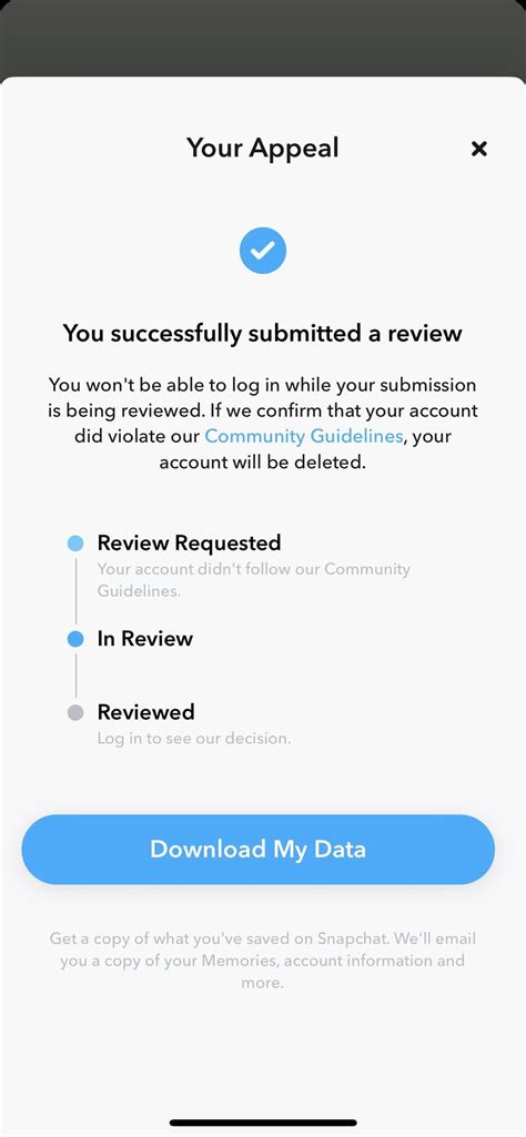 Snapchat Was “permanently “ Locked R Snapchathelp