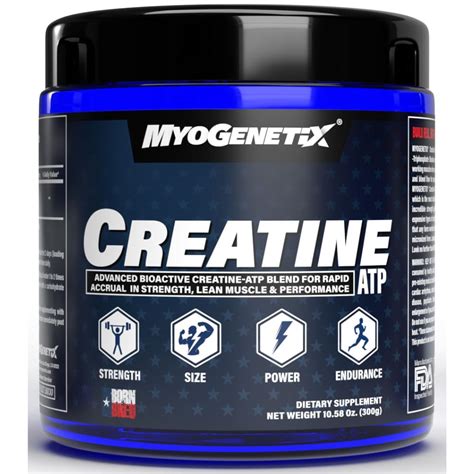 Creatine Atp® Advanced Bioactive Creatine Atp Blend For Rapid Accural In Strength Lean Muscle