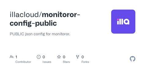 Github Illacloudmonitoror Config Public Public Json Config For Monitoror