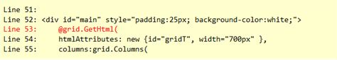 C Gridgethtml Method Not Found In Mvc View Stack Overflow