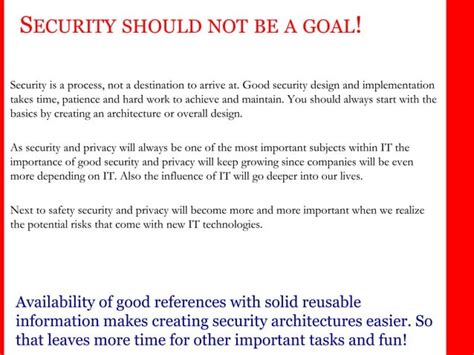 Open Security And Privacy Reference Architecture Ppt