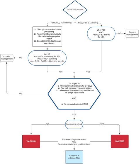 Algorithm For Decisionmaking Regarding ECMO Provision In COVID Download Scientific Diagram