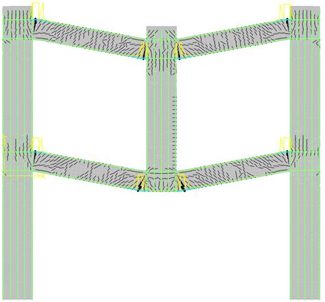 Cracking Pattern On The Fe Model At The End Of The Pushdown Test Of Download Scientific Diagram