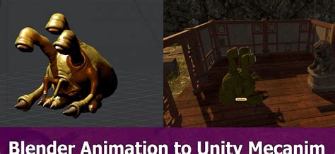 Blender Animation To Unity Mecanim BlenderNation