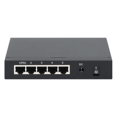 Intellinet 5 Port Poe Powered Gigabit Switch Firefold