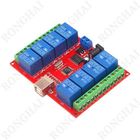 8 Channel 5v 12v 24v Usb Relay Module Usb Control Timer Delay Relay Switch Free Driver Dc 5v 12v