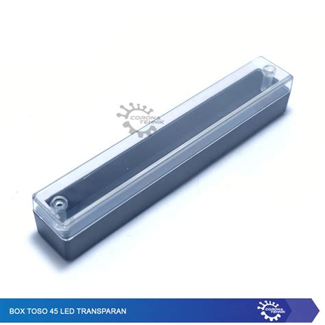 Jual Box Toso 45 Led Transparan Shopee Indonesia