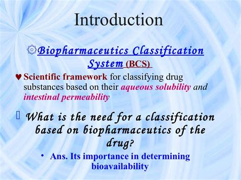 Bcs Classification System