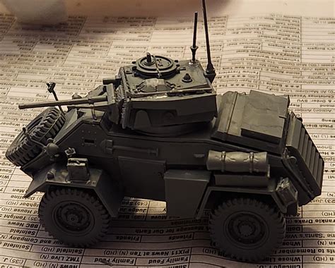 Finished Assembling First Bolt Action Vehicle Mini Very Fiddly R