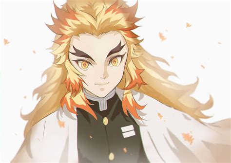 Rengoku Kyoujurou Kimetsu No Yaiba Drawn By Touchika Danbooru