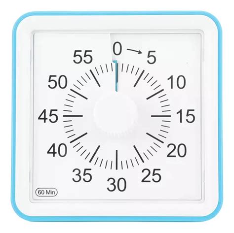 Visual Timer Silent Quiet Counting 60 Minutes Countdown Mercadolibre