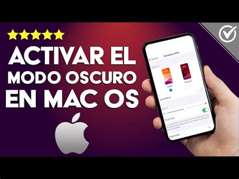 De Qu Manera Puedo Activar El Modo Oscuro En Macos Actualizado Aprende C Mo Hacerlo