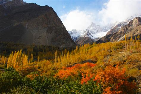 ہنزہ میں پت جھڑ کی بہار سے ایک نئی سیاحت کو فروغ Independent Urdu