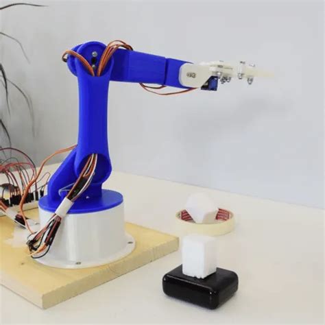 🤖 arduino based robot arm・ step file for ・cults