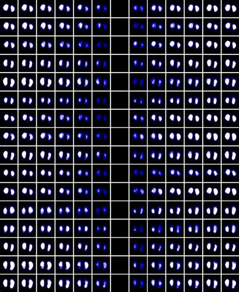 Visualization Of Learned Manifold With 16 Dimensional Latent Space A