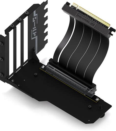 Ezdiy Fab Supporto Verticale Per Gpu Con Cavo Riser Pcie 4 0 Serie Shield Estensione Flessibile