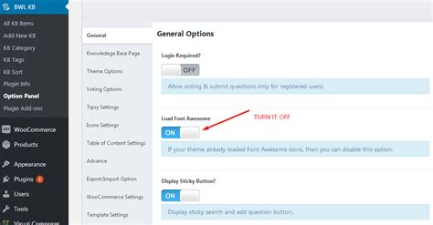 How To Disable Font Awesome Icon Loaded By The KB Plugin Premium WordPress Themes And Plugins