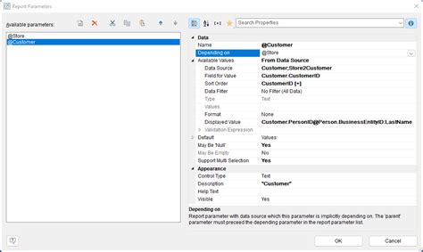 New Features For Your Report Parameter Selection List And Label