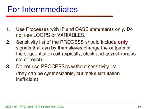 Ppt Synthesizable Vhdl Coding Rules And Operations Powerpoint