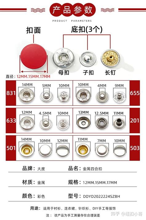 金属四合扣 知乎