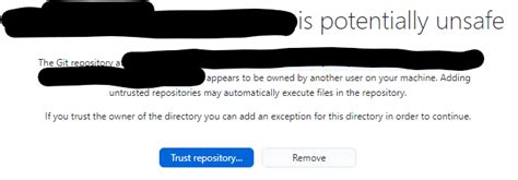 On Updating GitHub Desktop Windows Local Repo Is Potentially Unsafe Is New Message