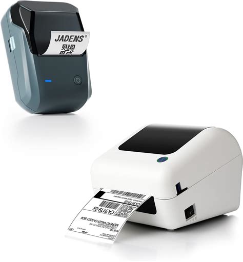 Jadens Thermal Label Printer And Bluetooth Label Maker Office Products