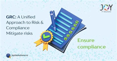 Joy It Solutions On Linkedin Grc Riskmanagement Cybersecurity Esg Compliance Businessgrowth