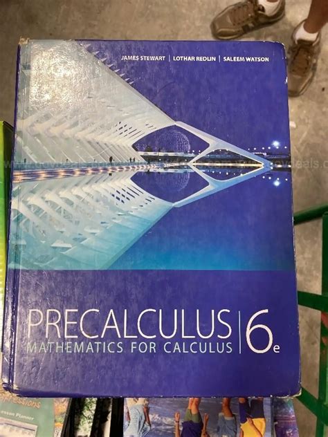 Precalculus 6 Textbook Lot Govdeals