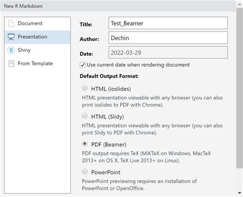 通过R Studio用Markdown写Beamer DECHIN 博客园