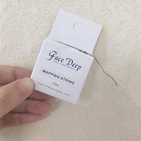 Face Deep M Pre Inked Mapping String For Eyebrow Microblading Permanent Makeup
