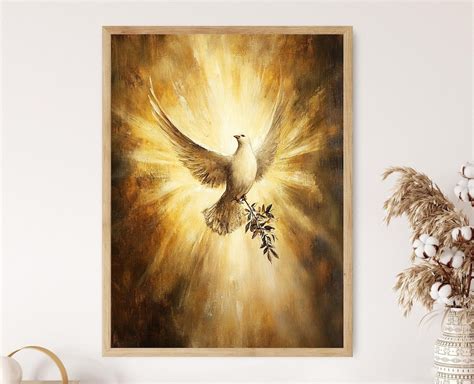 Holy Spirit Dove Peace Symbol