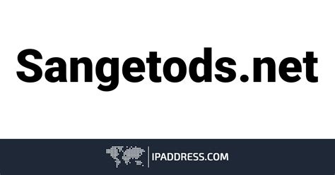 SANGETODS.net: Scam Score, IP, & General Info