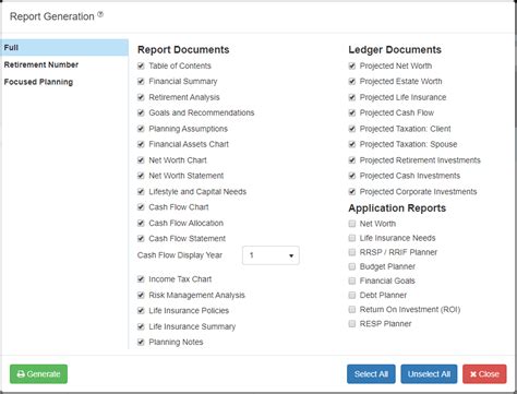 Client Report RazorPlan User Guide 1