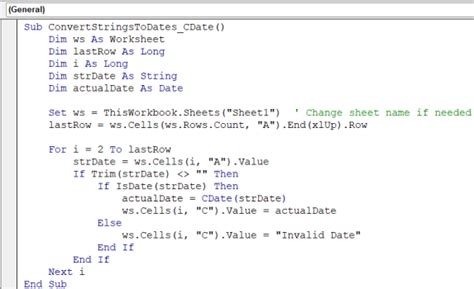 how to convert a string to a date in excel vba 3 examples excel insider