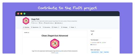 Contribute To The Fixit Project Fixit