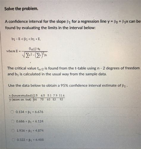 Solved Construct The Indicated Prediction Interval For An Chegg Com