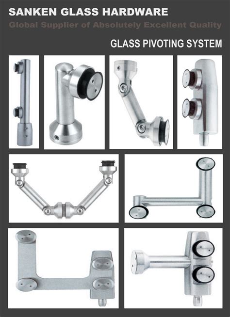 Glass Hardware Series Glass Pivoting System High Quality Glass Hardware Series Glass Pivoting