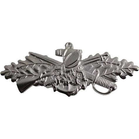 Seabee Miniature Combat Warfare Specialist Badge Enlisted Usamm