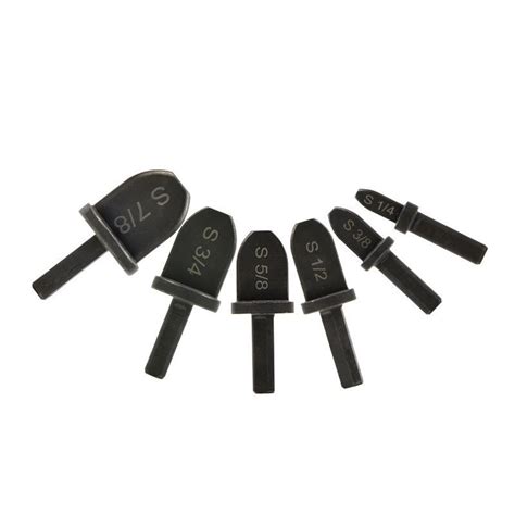 5 Pcs Hex Handle Tube Expander Swaging Tool Drill Bit Set Flaring Tool