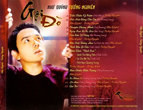 Như Quỳnh Cd Tường Nguyên Như Quỳnh Gọi Đò Nrg Bìa Scan Mới