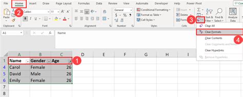 清除microsoft Excel中所有筛选器的6种方法 Infoxiao