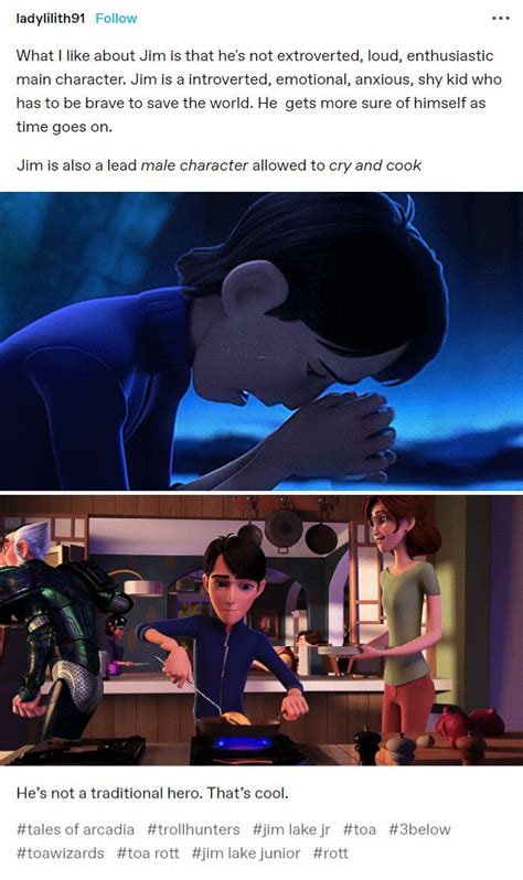 Toa Jim Lake Jr Pt 1 Trollhunters Jim Lake Jr Jim Lake Fanart