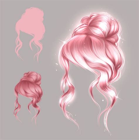 Как научиться рисовать аниме персонажей девушек ☝️ Смотри по ссылке ☝️ в 2024 г Волосы