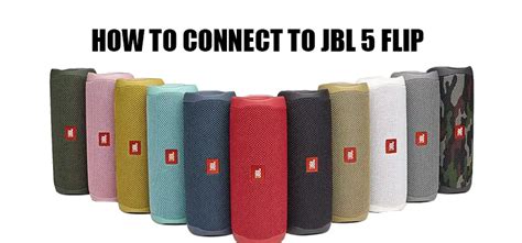 How To Connect JBL Flip Speakers TechyConcepts
