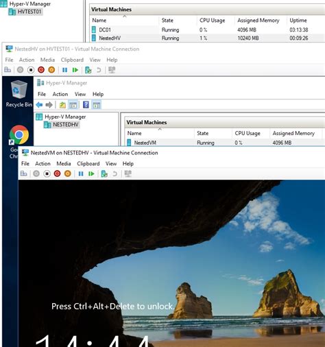 Hyper V 2016 Nested Virtualization Nedims It Corner