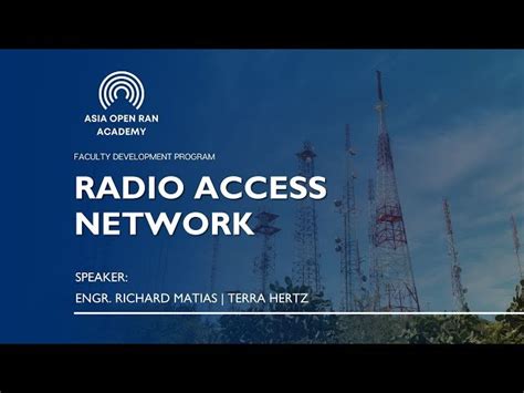 Free Video Understanding Radio Access Network Ran Architecture And