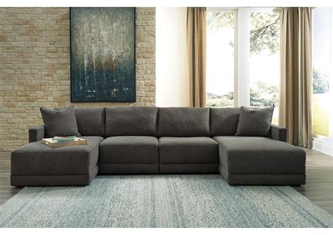 Evey 4 Piece Sectional With Chaise