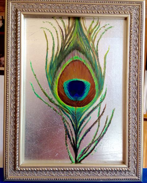 Peacock Feather Painting At Explore Collection Of