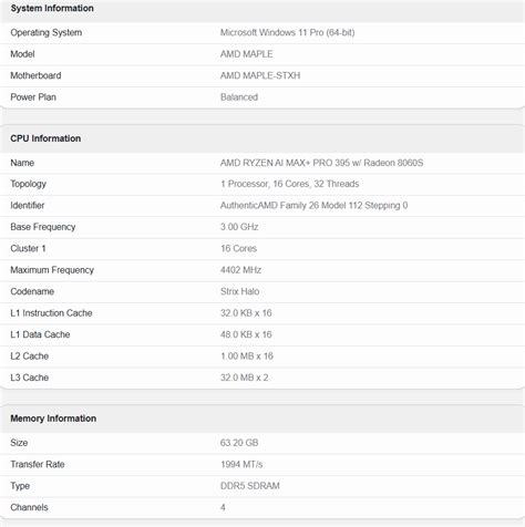 Mysterious AMD Ryzen AI MAX Pro Strix Halo APU Emerges On Geekbench Processor Expected To